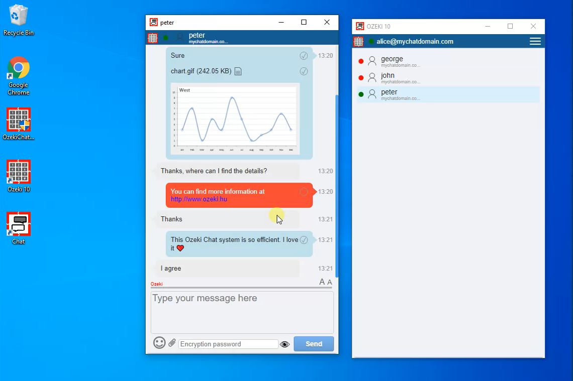 How to highlight a chat message